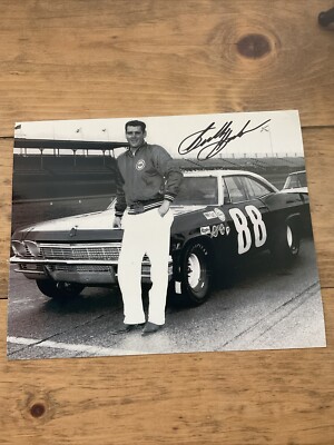 Signed Buddy Baker NASCAR Reprinted Photo, Vintage, Authentic Autograph ...