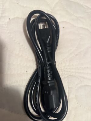 Power Cable Computer Monitor Cord 5 Feet 10a 125v 3 Prong TV Plug-In | eBay