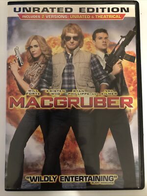 MacGruber (DVD, 2010, Widescreen, Region 1, Unrated & Theatrical ...