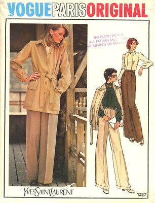 Patterns - French Fashion Sewing Pattern Style Vogue