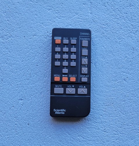 Scientific Atlanta Model 8650-E0 Remote Control, Pre-owned, Tested and ...
