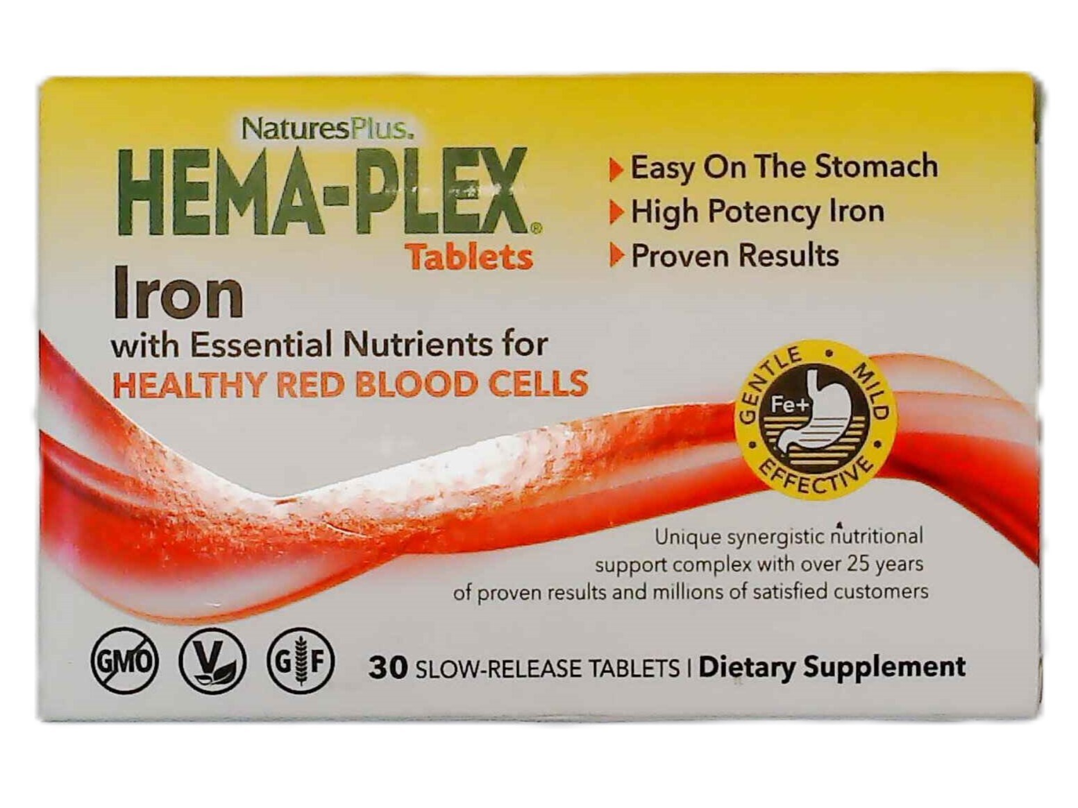 NATURES PLUS HEMA-PLEX TOTAL BLOOD HEALTH 30 TABLETS EXP. 09/2024 + | eBay