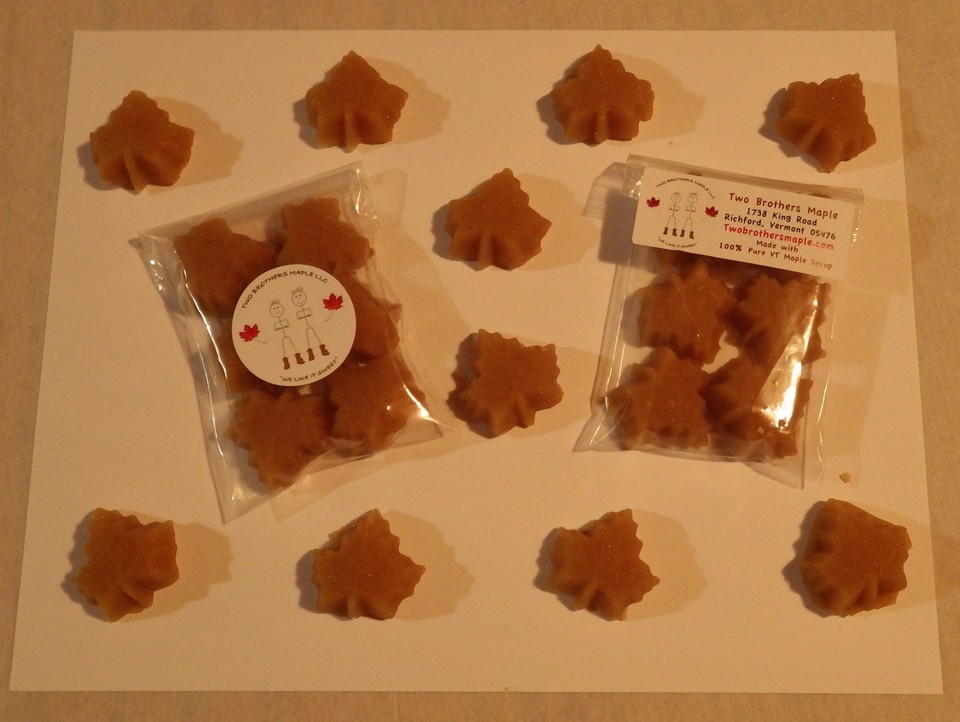 1 Pound Pure Maple Candies (Candy) made with 100% Pure Vermont Maple ...