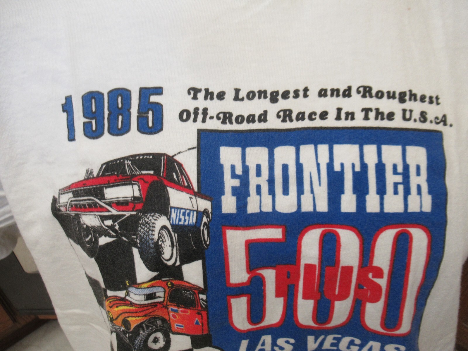 1985 vintage Desert Racing Off Road Frontier 500 Niss… - Gem