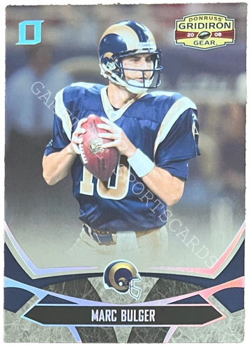 Marc Bulger 2008 Donruss Gridiron Gear Silver O's #89 /250 Rams ...