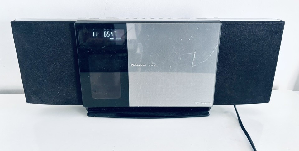 Panasonic SC-HC30 Bookshelf CD & IPOD Stereo System with BOX Tested ...