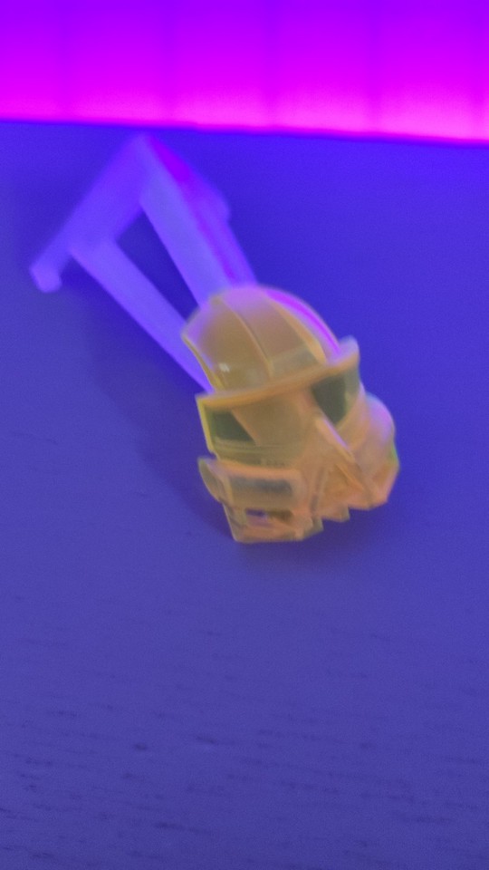 Kaukau Transparent Yellow, LEGO Bionicle Mask, Rare Misprint European ...