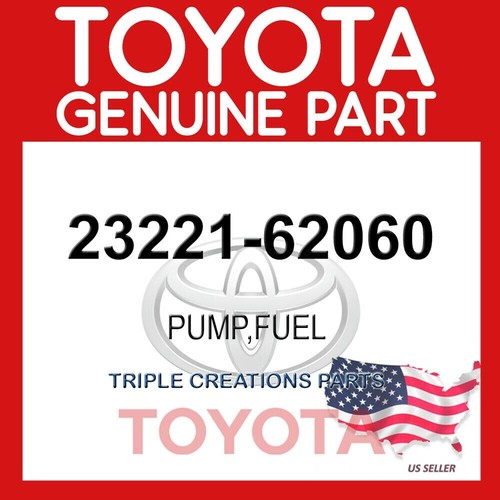 23221-62060 GENUINE OEM TOYOTA PUMP,FUEL 2322162060 | eBay