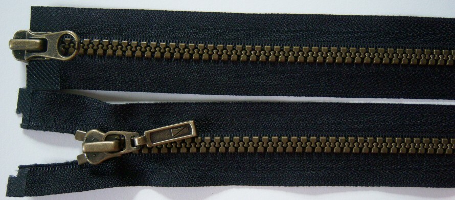 YKK or Dulon 28" Separating Zippers Vislon Two Way Parka Made in USA ...