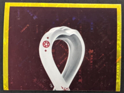 Emblem Top FWC 6 Gold Foil 2022 Panini FIFA World Cup: Qatar Stickers ...