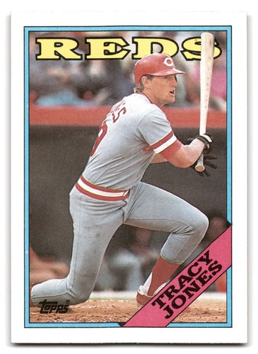 Tracy Jones 1988 Topps #553 Cincinnati Reds BASEBALL | eBay