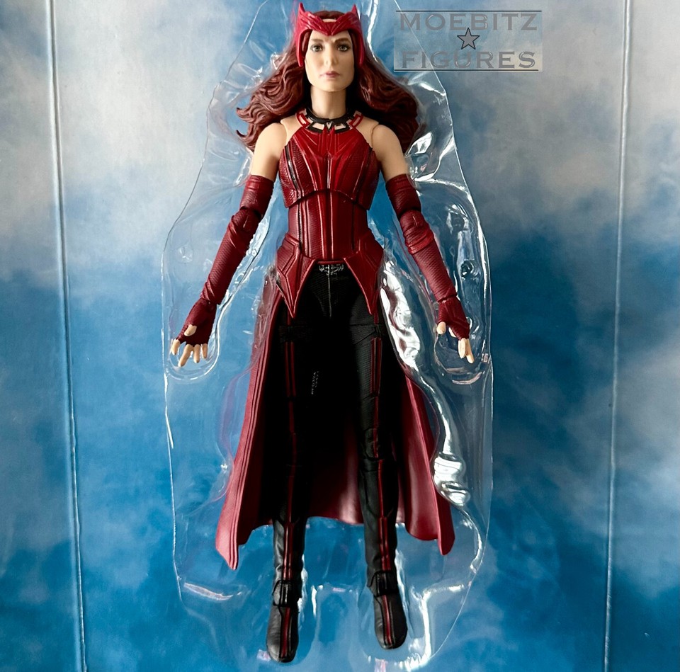 Marvel Legends Scarlet Witch Vision Wanda Maximoff Twins Comic MCU ...