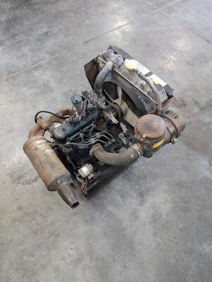 Kubota D722 Diesel Engine Runs Great D 722 E .7 L 20hp Complete 3 ...