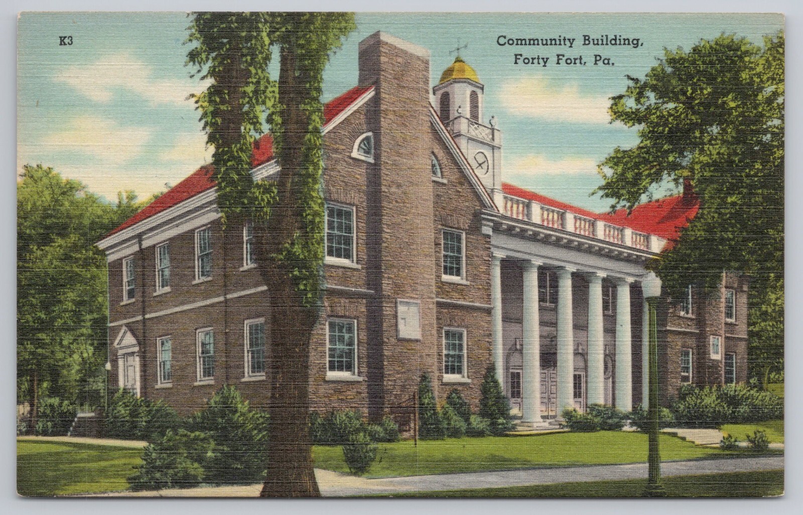 Community Building Wyoming Ave Forty Fort PA UNP | eBay