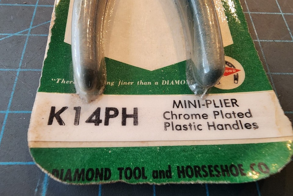 Vtg Diamond Tool Horseshoe Co. K14PH - 4¾" Slip Joint Pliers USA 🇱🇷 NOS ...