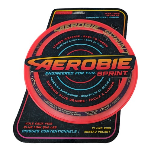 AEROBIE Sprint Long Distance Flying Frisbee Ring | eBay