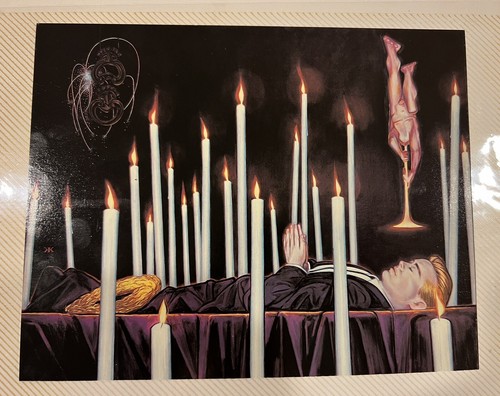 Signed by deceased artist Kenneth Kendall *James Dean* The Allegory Of ...