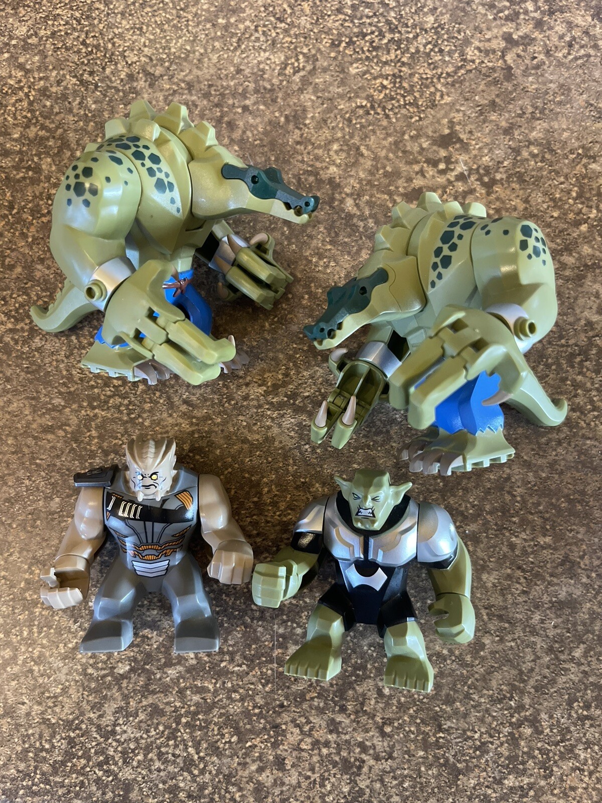 Lego Killer Croc, Goblin, Cull Obsidian Big Minifigure Lot | eBay