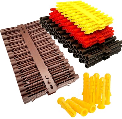 Wall Plugs Rawl Fixings - 5mm, 6mm, 7mm 8mm Expansion Anchors for ...