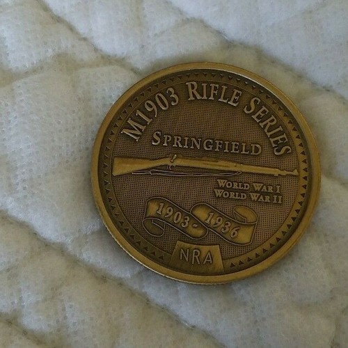NRA Collectors Coin Springfield M1903 Rifle 1903-1936 National Rifle ...