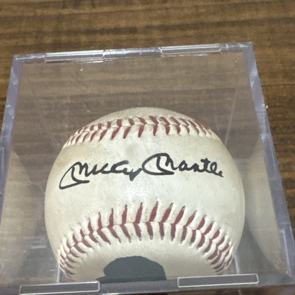 MICKEY MANTLE BASEBALL 40TH ANNIVERSARY 1956 TRIPLE CROWN SEASON WITH ...