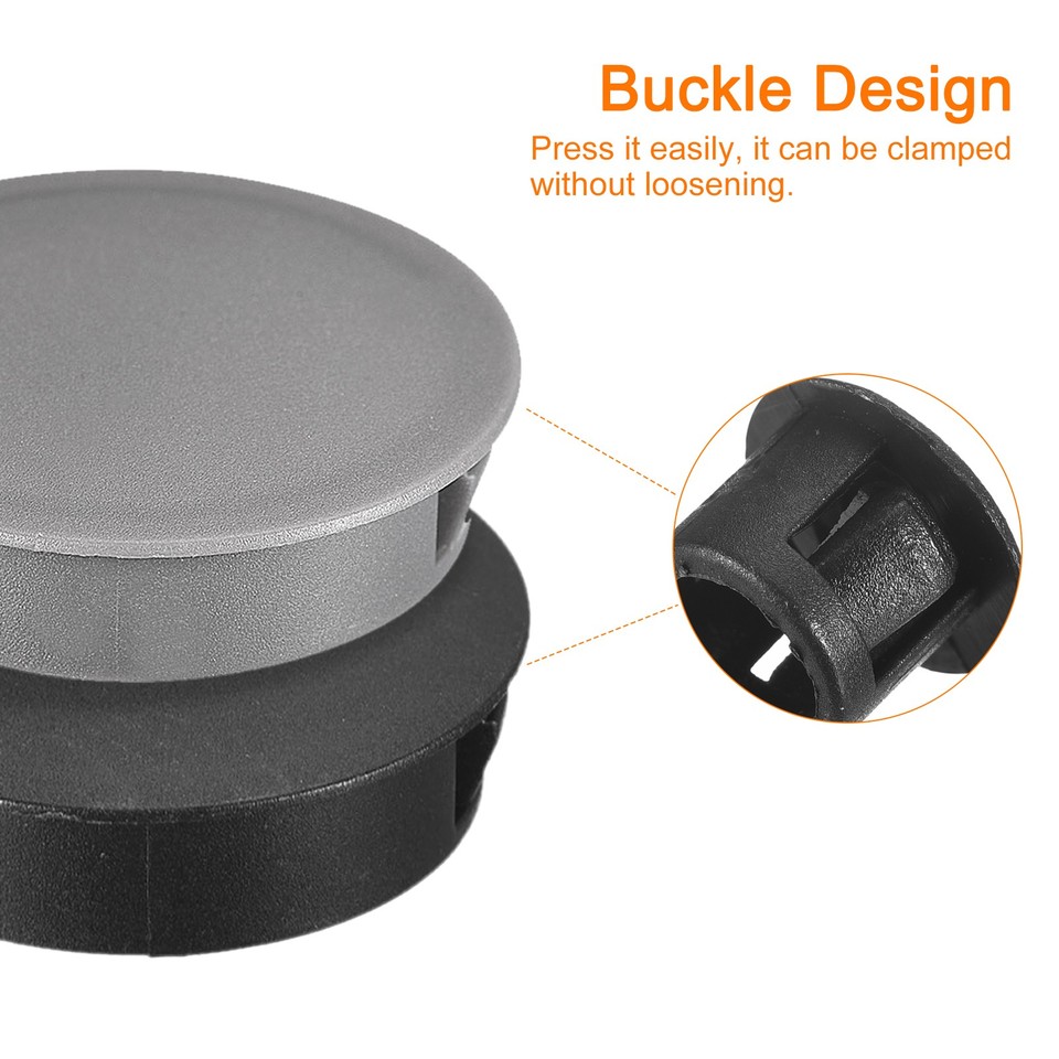 36Pcs 19mm(3/4") Plastic Hole Plugs Panel Flush Type Knockout, Brown | eBay