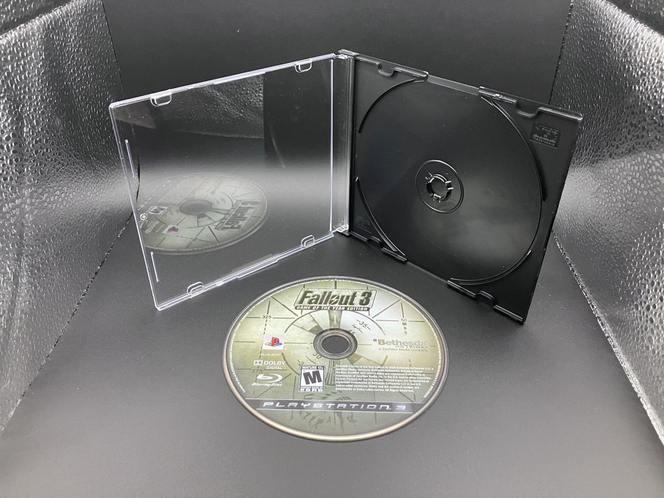 Fallout 3 Game Of The Year Edition Sony Playstation 3 - Disc Only ...