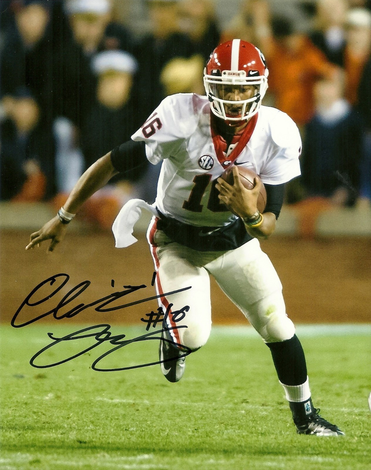CHRISTIAN LeMAY HAND SIGNED GEORGIA BULLDOGS 8X10 PHOTO W/ COA | eBay
