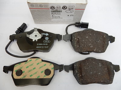 AUDI SEAT SKODA VW Originalteil Bremsbeläge Vorderachse 4B0698151N | eBay
