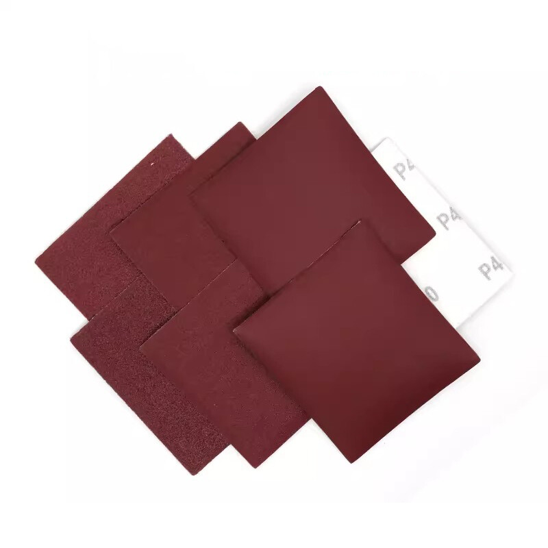 100x110mm Sanding Sheets Pad Hook and Loop 40-400 Grit Red Dry ...