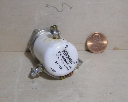 KILOVAC KC-16 ELECTROMECHANICAL RELAY 26.5VDC 180ohm FSC 18741 | eBay