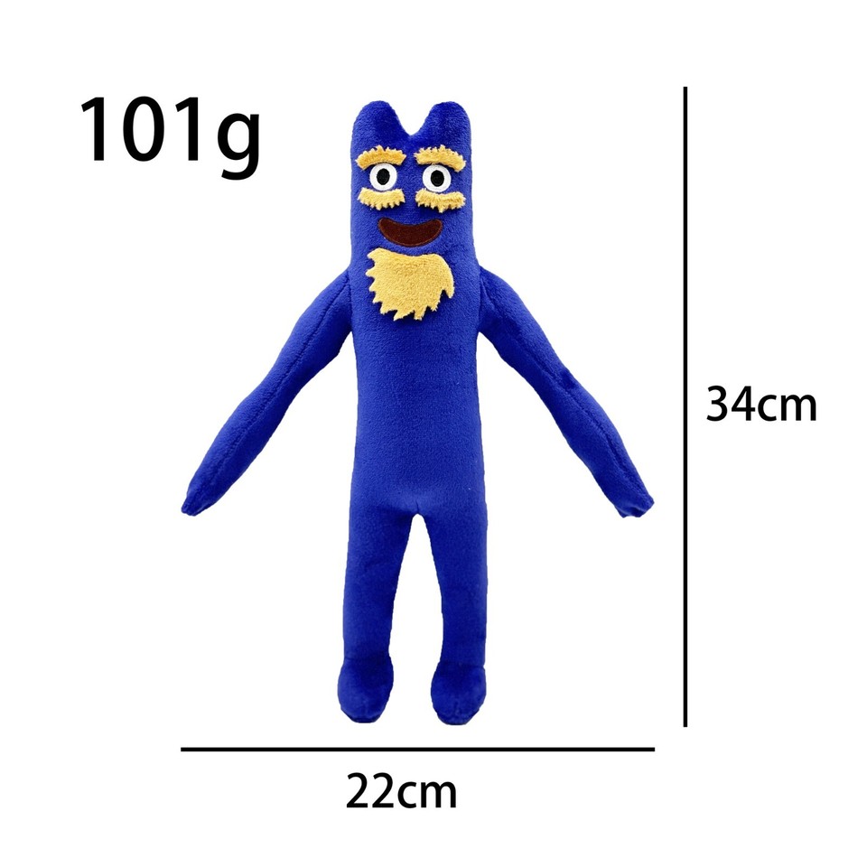 Garten of Banban Flumbo Figure Plush Toys Blue Banban Monster Figure ...