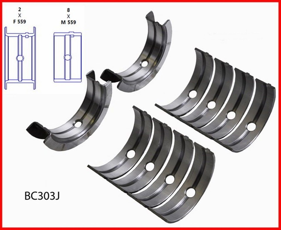 LOWER ENGINE REBUILD / OVERHAUL KIT Fits: 1964-1976 FORD FE 390 V8 w ...