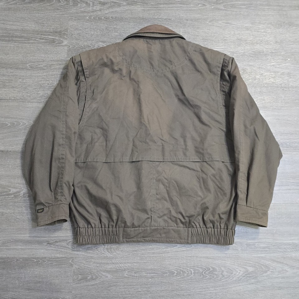 Vintage London Fog Jacket Bomber Thinsulate 3M Insulated Zip 90s Men's ...