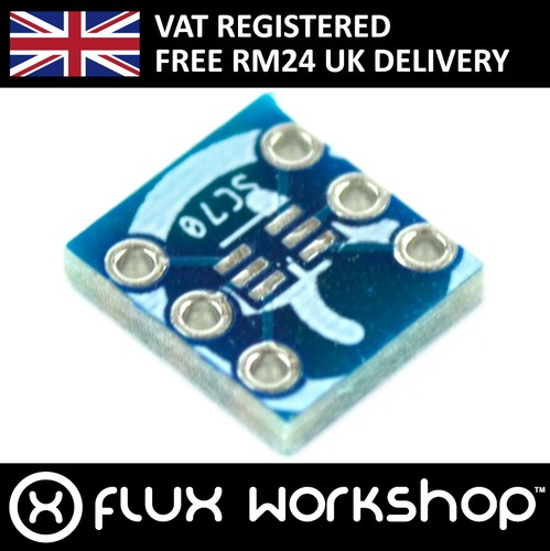 5pcs SOT23 SC70 Chipset Breakout Adapter Platte 2.54mm Prototyp Flux ...