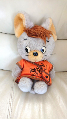 Hanna-Barbera Pixie & Dixie Pixie Plush Toy sun&star japan with tag 11 ...