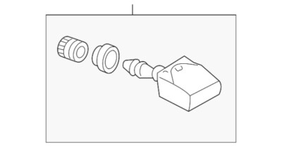 40700-CD001 Nissan Sensor unit-tire pressure monitoring 40700CD001, New ...