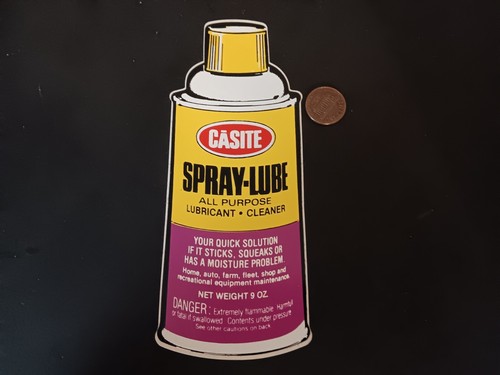 SPRAY-LUBE VINTAGE Sticker Decal OLD STOCK ORIGINAL RACING | eBay