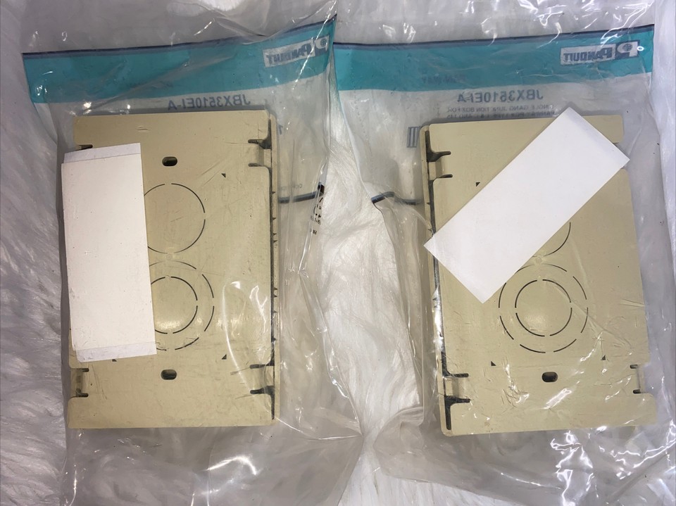 Panduit JBX3510EI-A Single Gang Junction Box, New In Package (Set Of ...