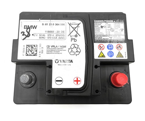 BMW OEM 14-16 X5 3.0l-l6-battery 61219364597 for sale online | eBay
