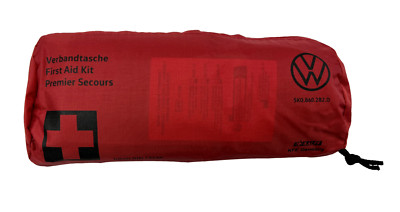 VW GOLF FIRST AID KIT - GENUINE PART MEDICAL EMERGENCY KIT. TRAVEL HOME ...