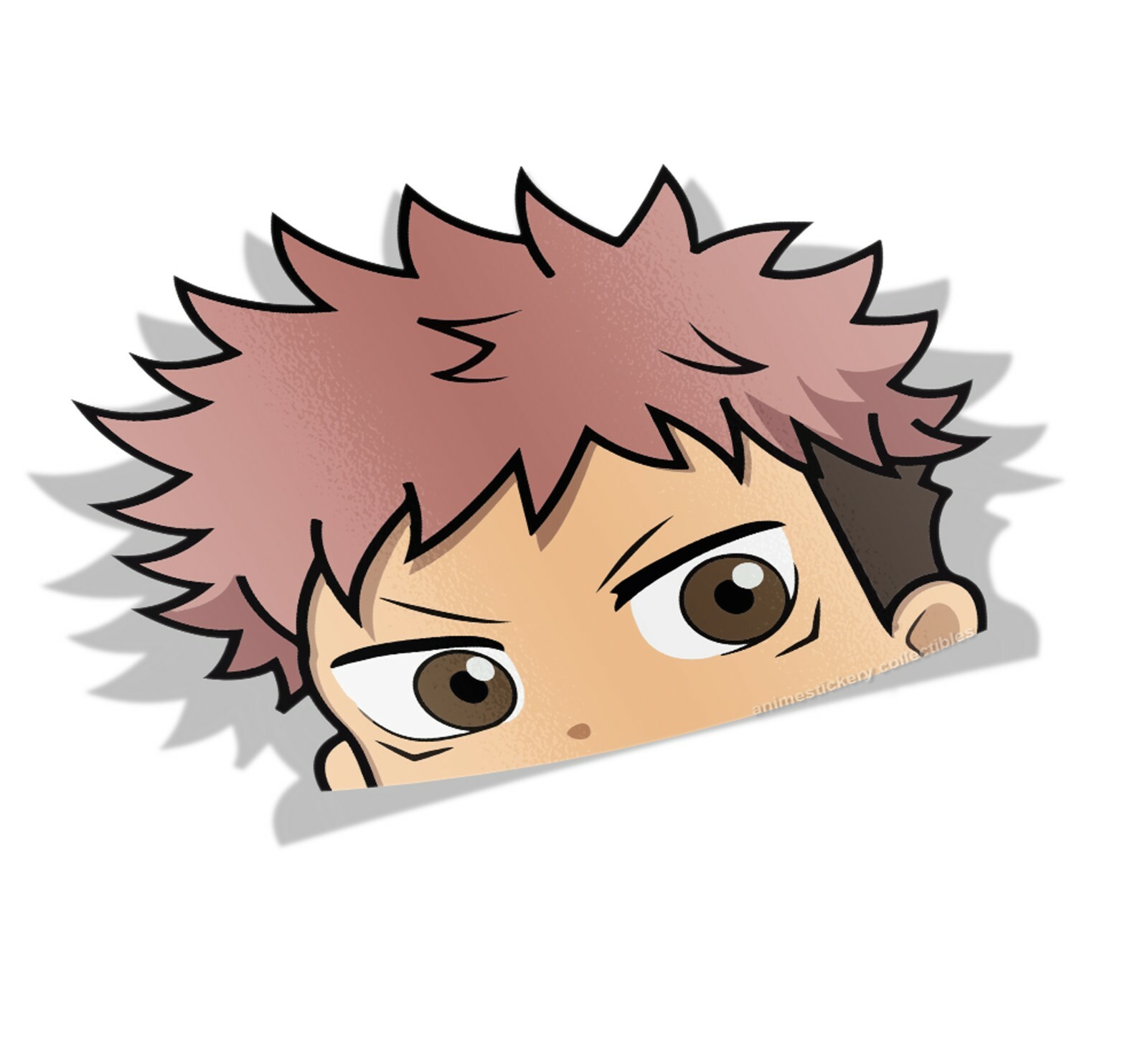 Yuji Itadori | Jujutsu Kaisen | Peeker Anime Stickers for Cars NEW ...