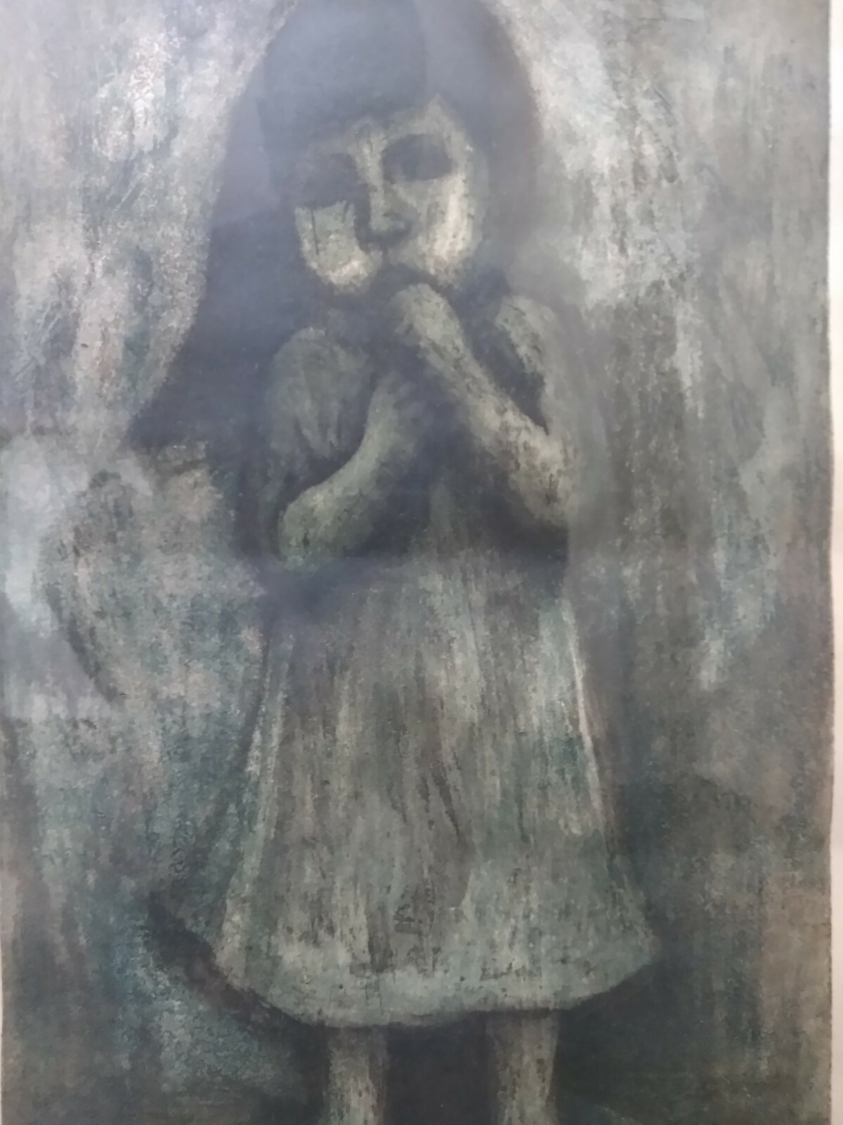 Mexican Art Painting Etching Fanny Rabel Limited Edition 14/20 El ...