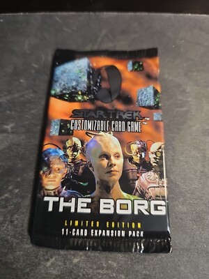 Star Trek CCG The Borg Booster Pack NEW TCG Collectible Trading Card ...
