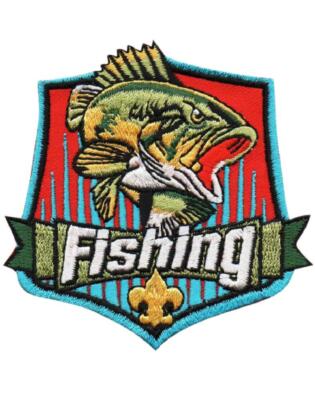 Boy Scouts of America BSA 3 inch FISHING Activity Patches Derby NEW | eBay