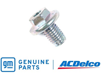 2017-2025 Chevy 6.6L Duramax L5P Engine Oil Drain Plug Genuine OEM GM ...