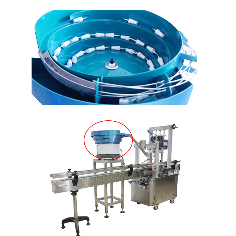 Caps Feeder Cap Sorting Conveyor For Automatic Bottle Capping Screw ...