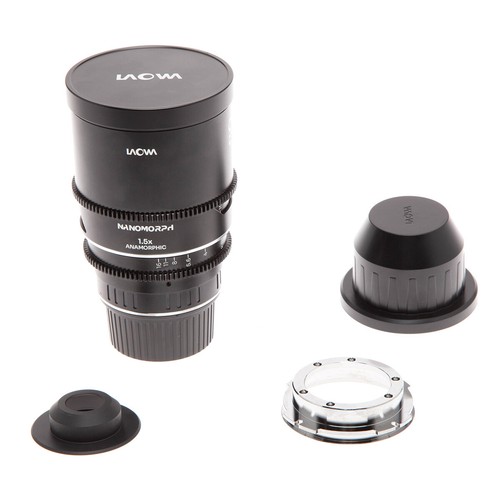 Venus Optics Laowa Nanomorph 80mm T2.4 1.5x S35 Anamorphic Lens ARRI PL ...