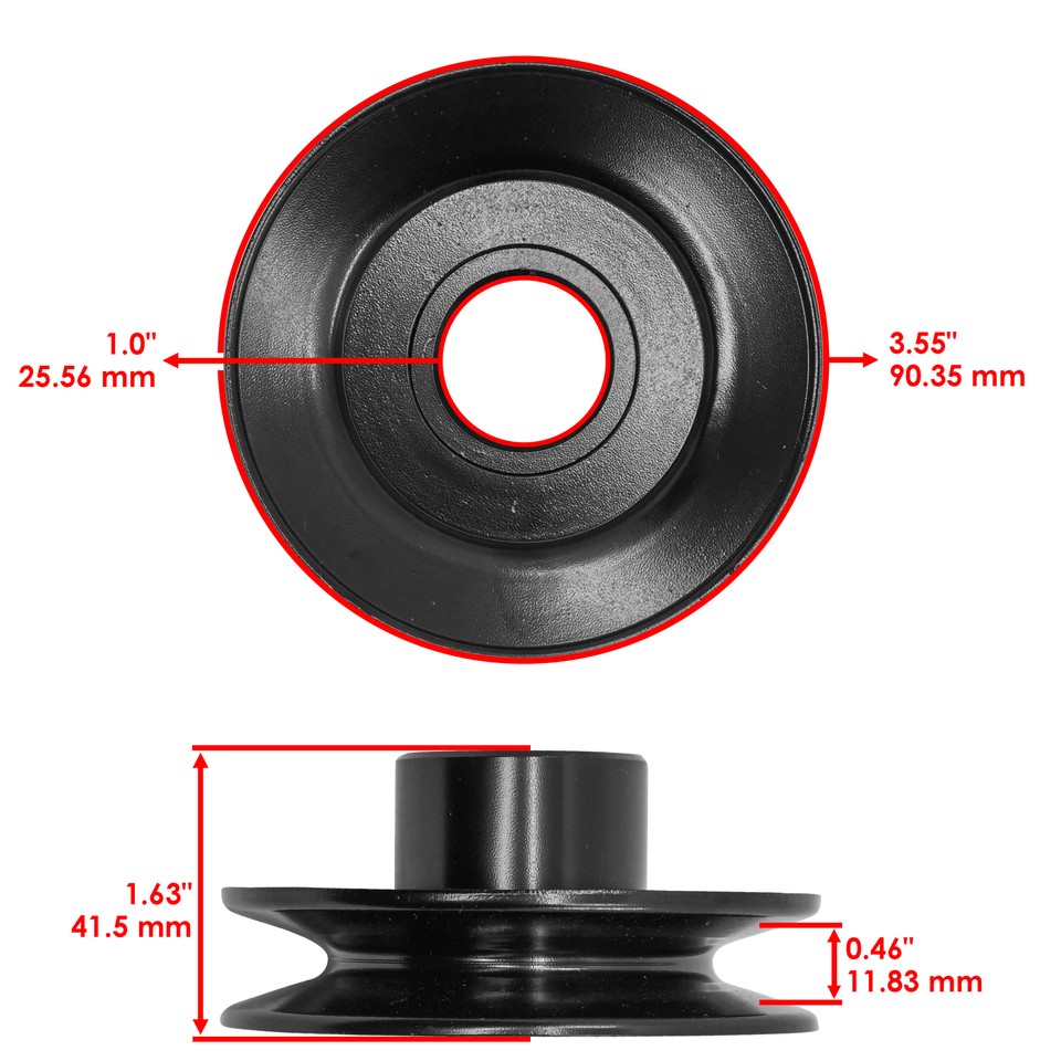 Caltric 587537401 539114530 Engine Pulley For Husqvarna Jonsered Poulan ...