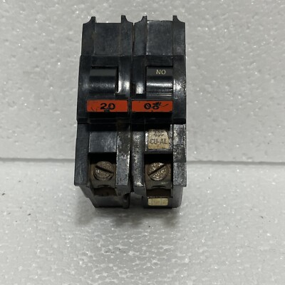 FPE NA220 20 AMP 2 POLE STAB-LOK THICK HACR TYPE NA TESTED | eBay